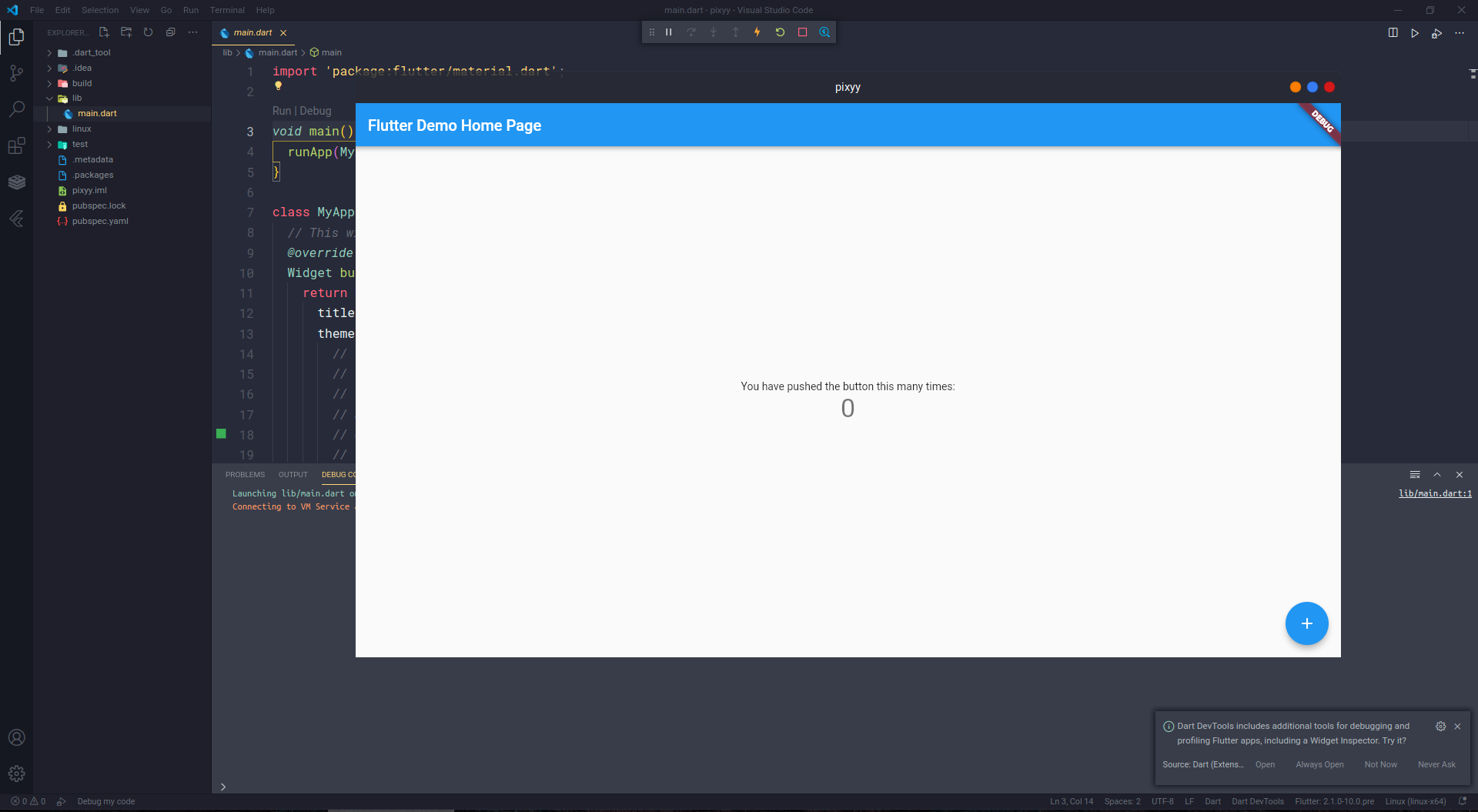 Running a project on VSCode with Linux or Chrome · Issue #77516 ...