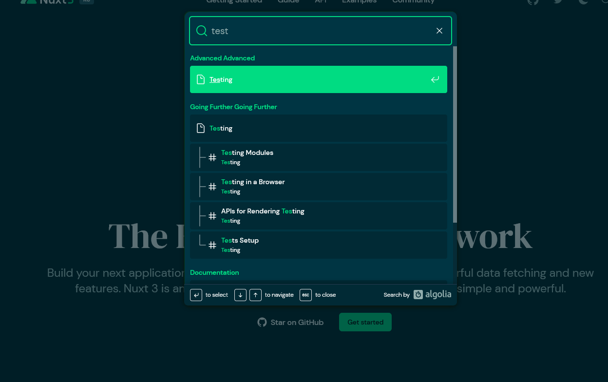 Docs: Title issue with the Algolia SearchBox · Issue #1226 · nuxt/nuxt.com · GitHub