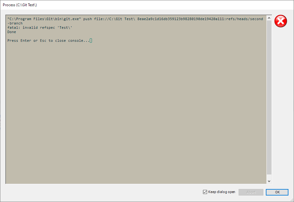 "Reset another branch to here" fails with paths containing spaces · Issue #8235 · gitextensions ...