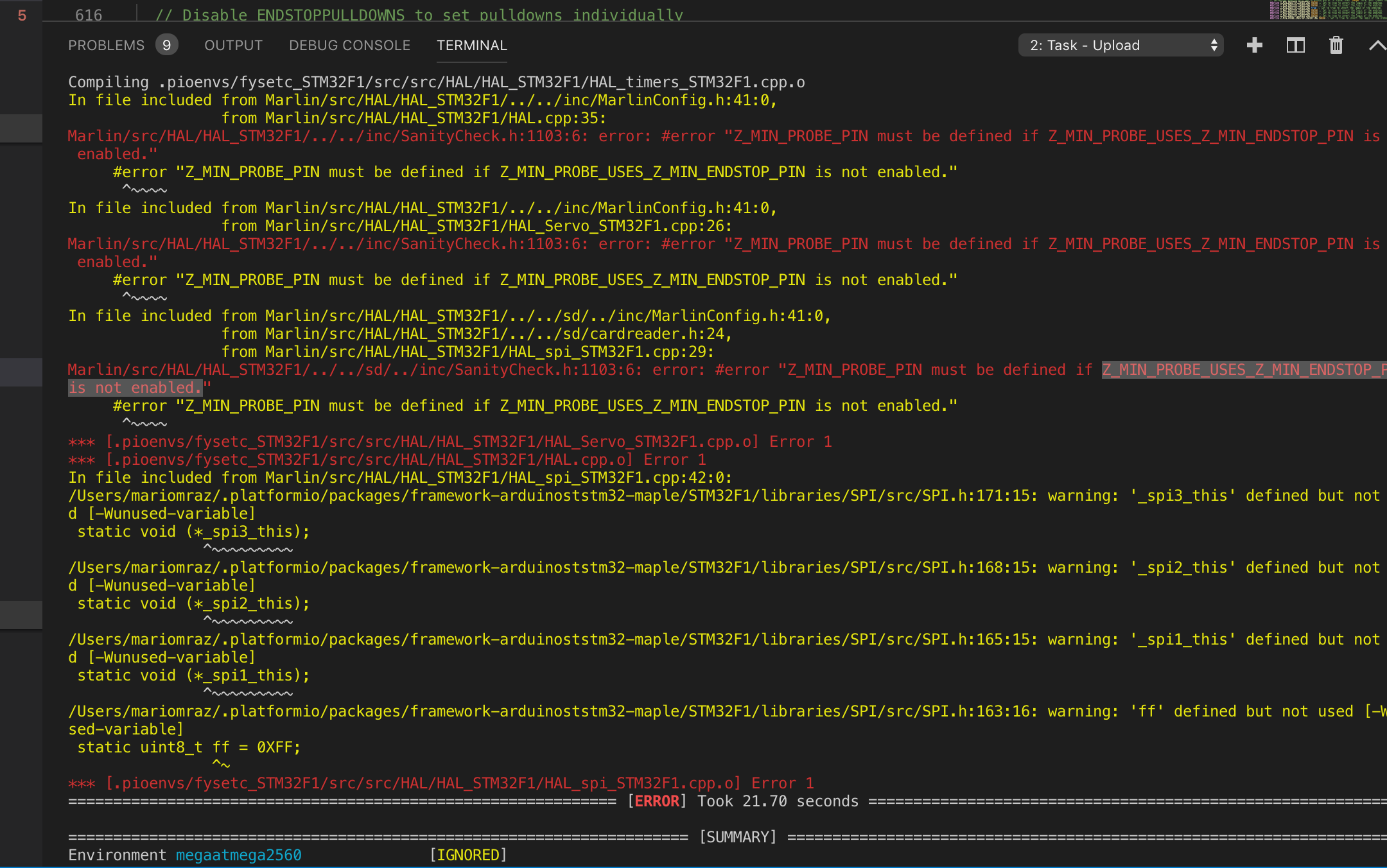 [BUG] Marlin 2 Error Z_MIN_ENDSTOP_INVERTING · Issue #14737 · MarlinFirmware/Marlin · GitHub