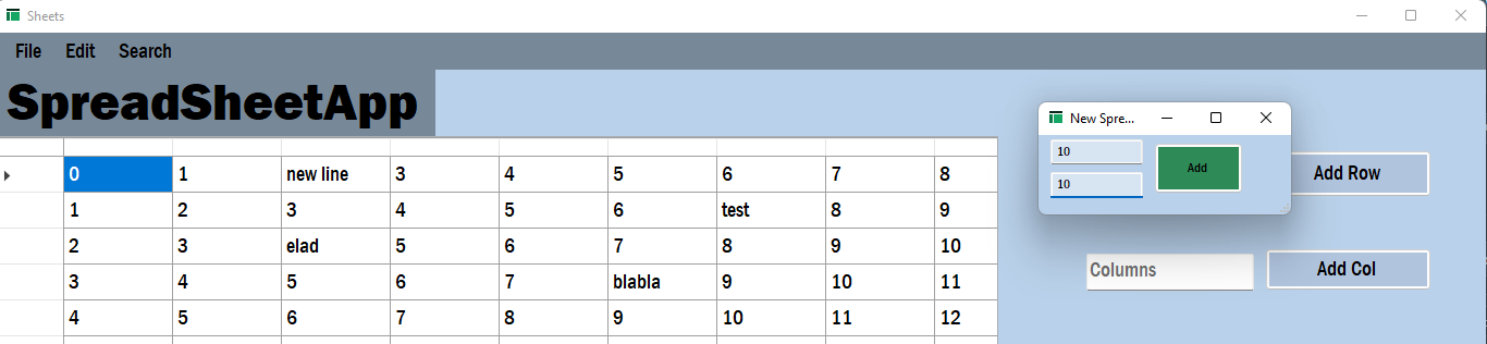GitHub - idolou/Shareable-SpreadSheetApp: Thread safe Shareable Spread Sheet App