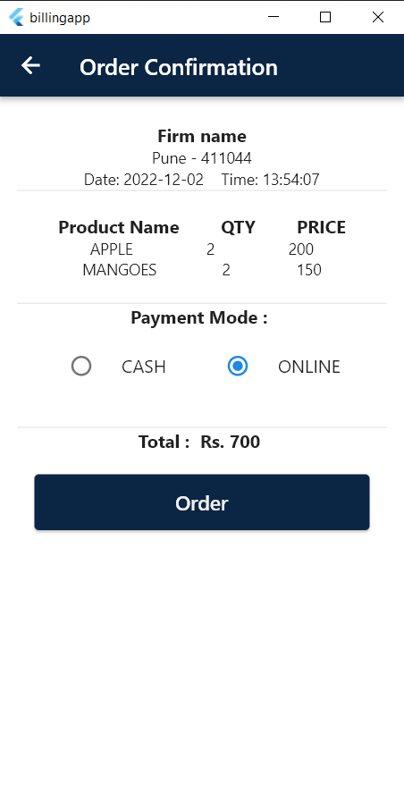 GitHub - dhgavali/billingsystem