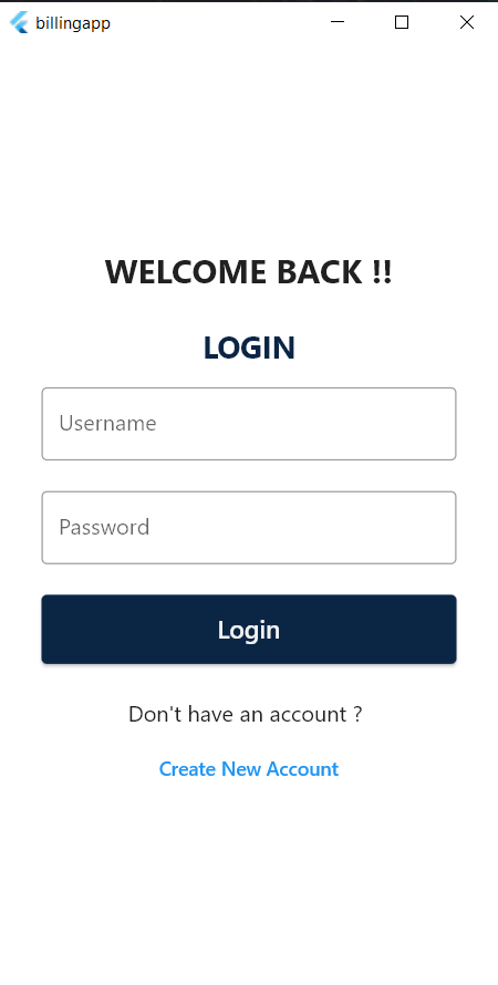 GitHub - dhgavali/billingsystem