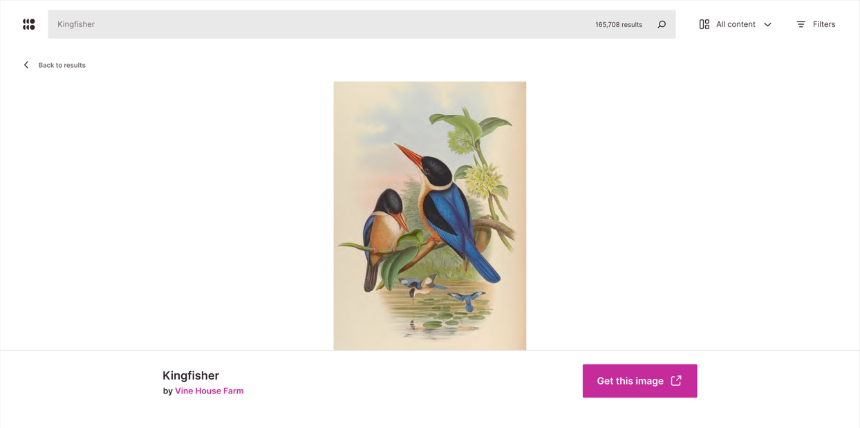 Remove grey background behind single result media when the new header is enabled · Issue #1974 ...