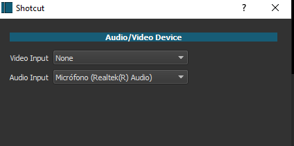 error opening my microphone RealTek audio · Issue #790 · mltframework/shotcut · GitHub