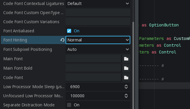 Code editor line length guide displays in wrong column when font hinting is normal · Issue ...