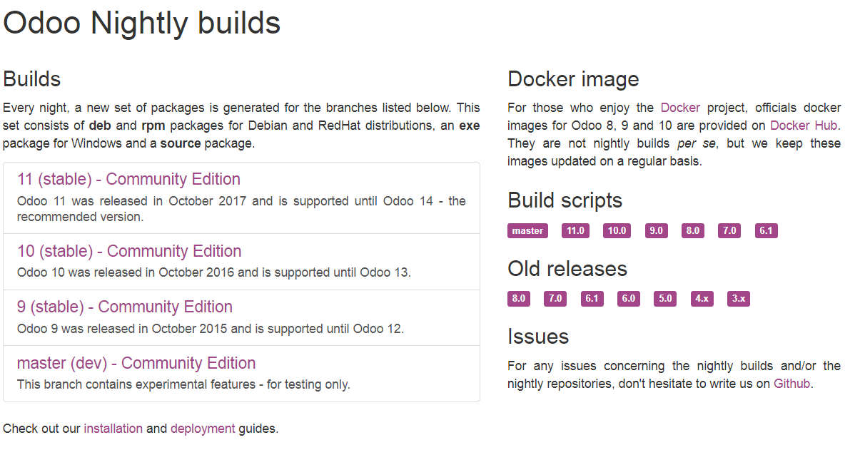 Odoo 11 repo missing · Issue #19890 · odoo/odoo · GitHub