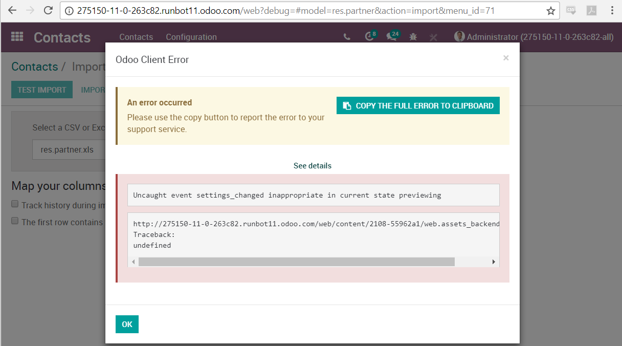 [11.0e/11.0c] CSV/XLS Import Issue - Changing company_type in CSV Import Has No Effect · Issue ...