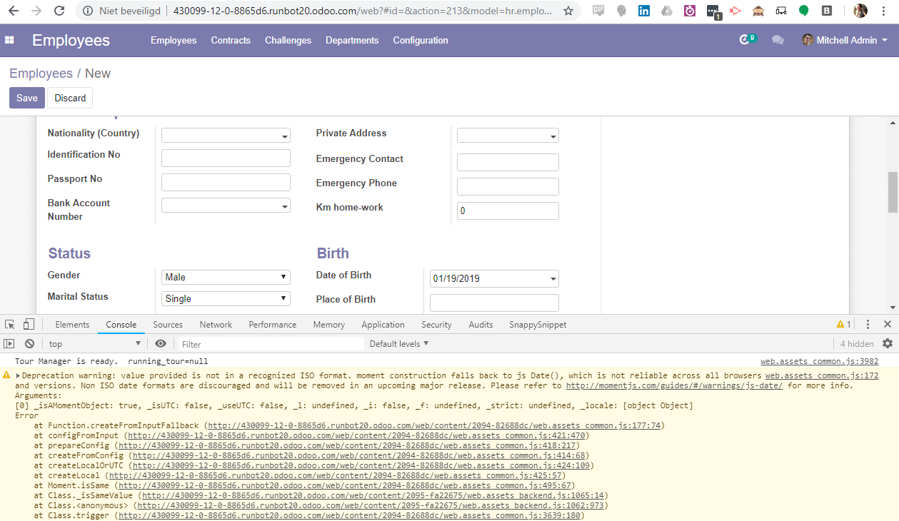 Date Field: Widget ISO Warning · Issue #30291 · odoo/odoo · GitHub