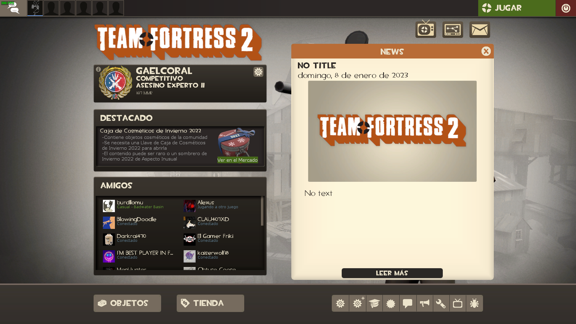 Tf2 The News In The Main Menu Has No Title Or Text · Issue 4684 · Valvesoftwaresource 1 