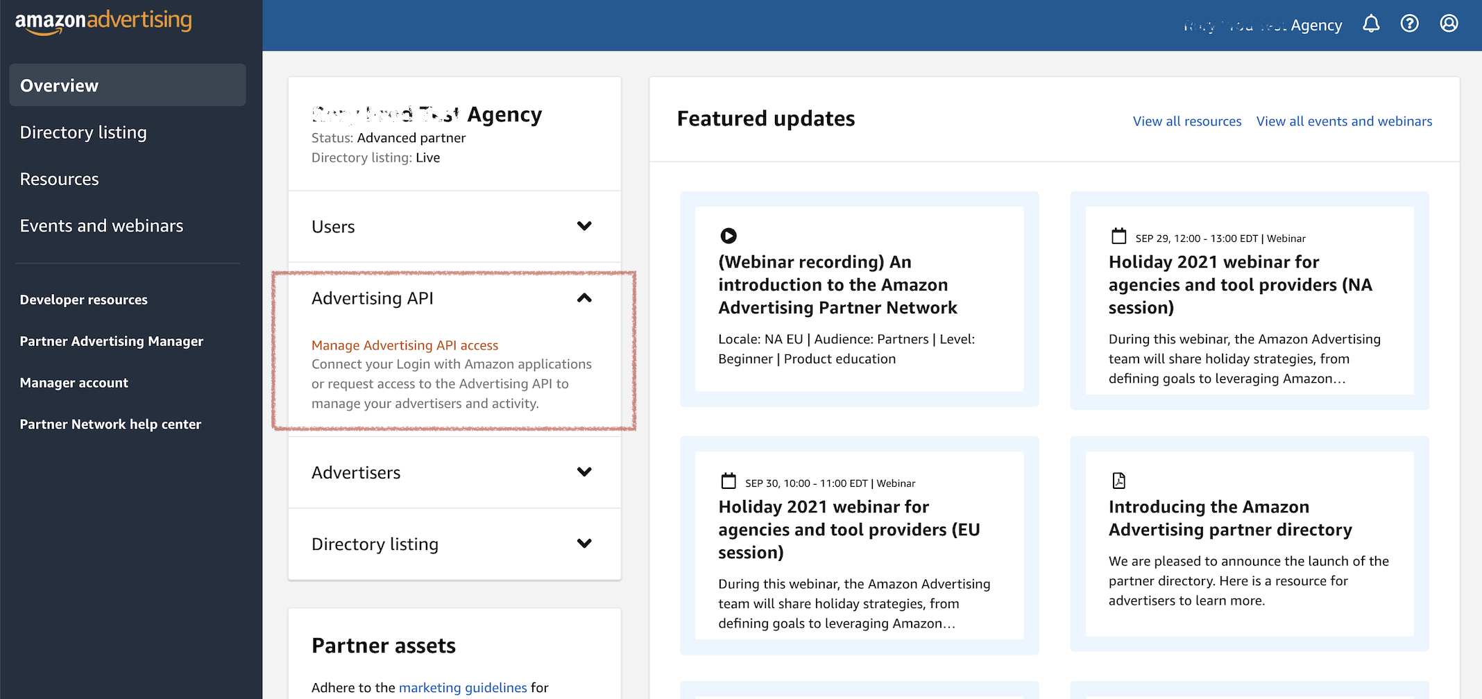 Where to apply for Advertising API? · Issue #2369 · amzn/selling-partner-api-models · GitHub