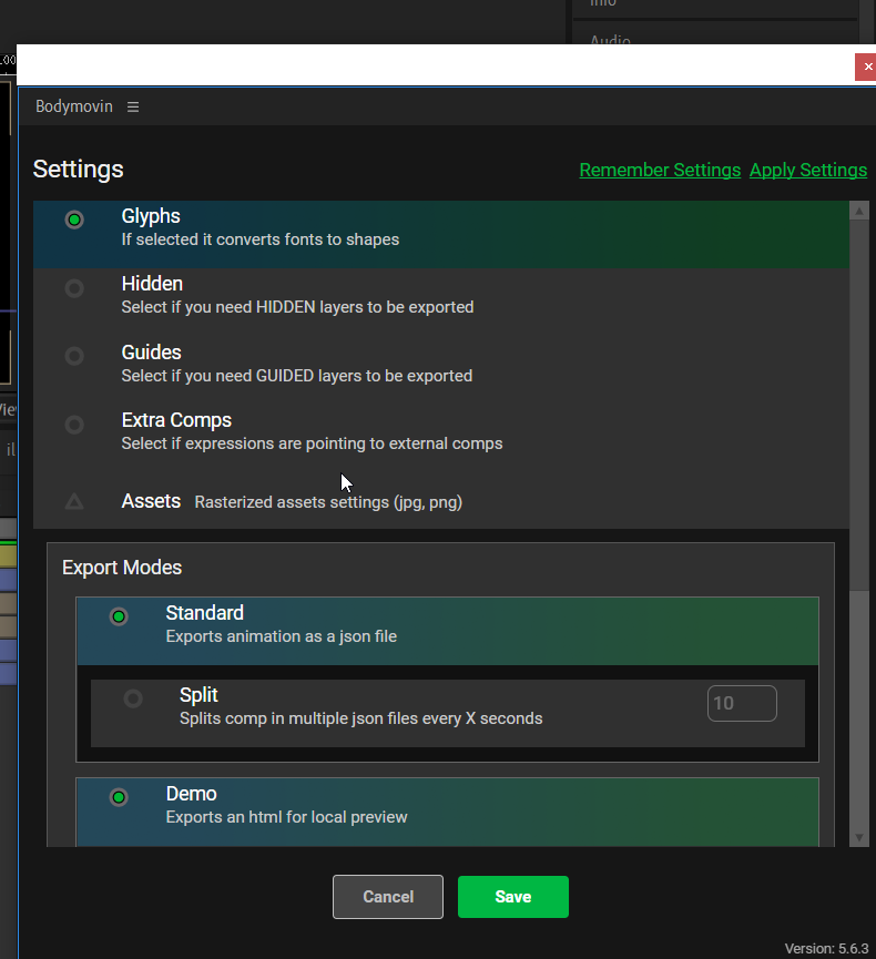 Bodymovin export error · Issue #2104 · airbnb/lottie-web · GitHub