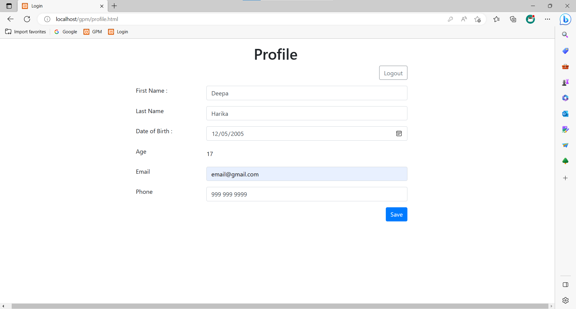 GitHub - keerthanajs/gpm: Guvi user profile management, this webapp uses mysql, mongodb and ...