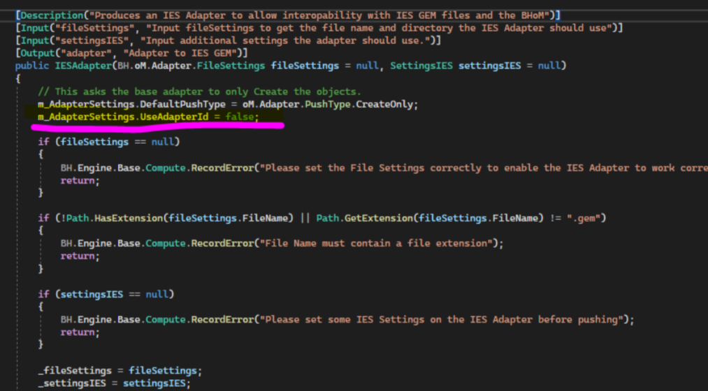 Ies Adapter Missing Configuration Regarding Usage Of Adapterid