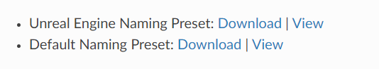 Naming Presets: Download different Engine presets directly from the Preferences (similar to V ...