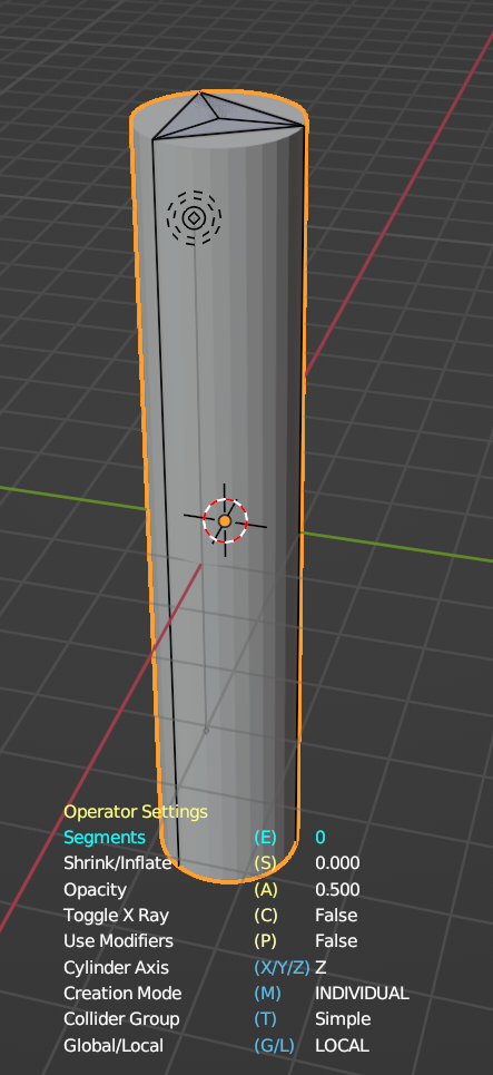 Limit minimal segments for cylindrical collider creation to 3 · Issue ...