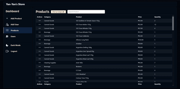 GitHub - adriandotdev/yanyan-store