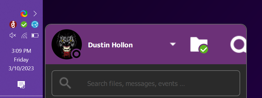 Bug Tray Menu Is Cut Off When Task Bar Is On The Left Side Of The Screen · Issue 5516