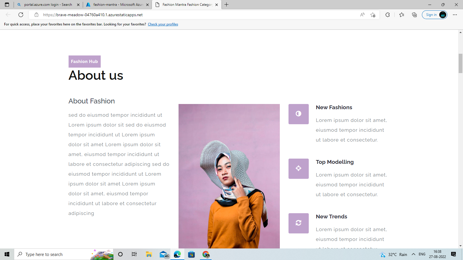 GitHub - kunjetivenkatanandakumar/project: Here i created a fashion ...