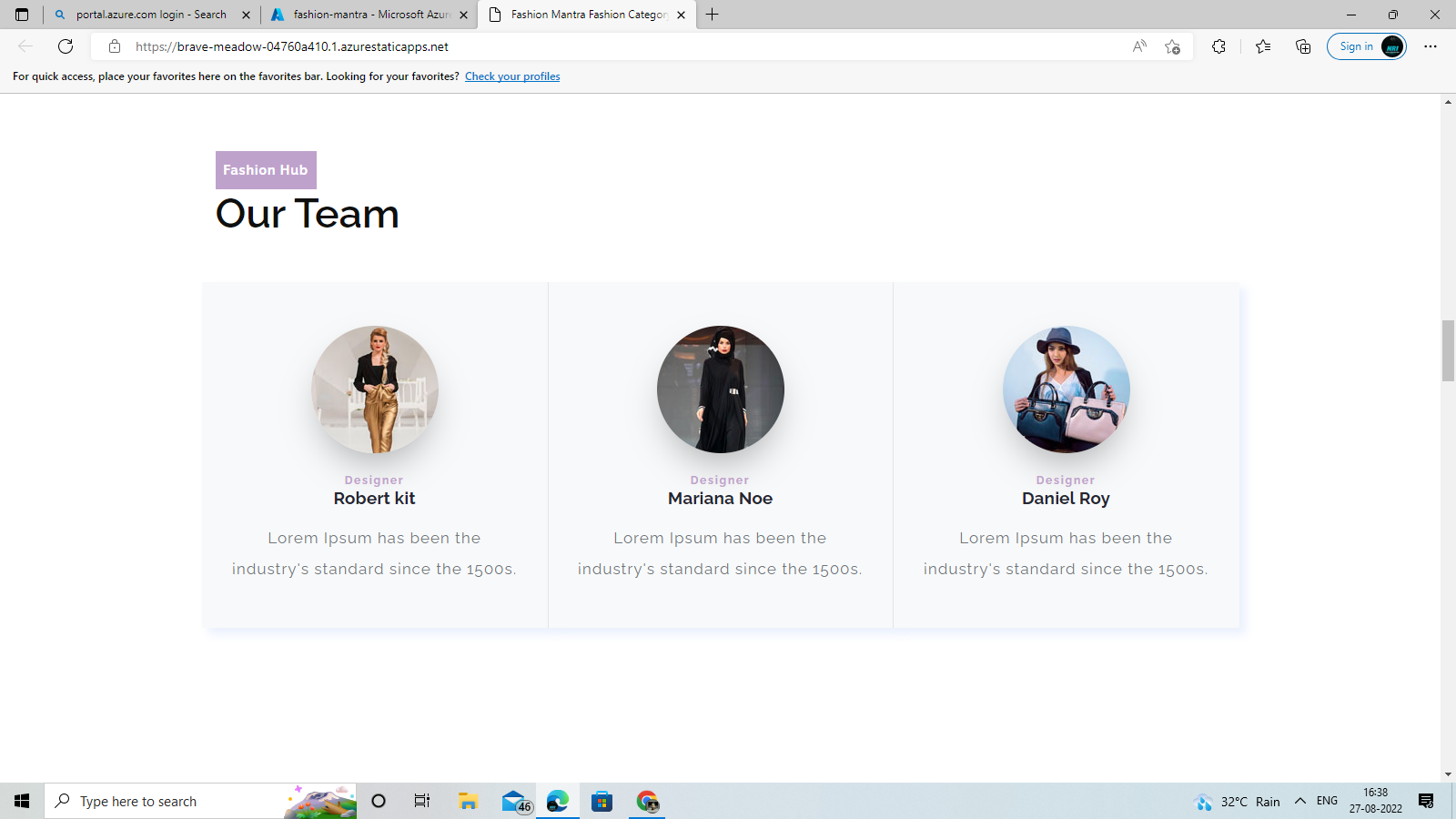 GitHub - kunjetivenkatanandakumar/project: Here i created a fashion ...