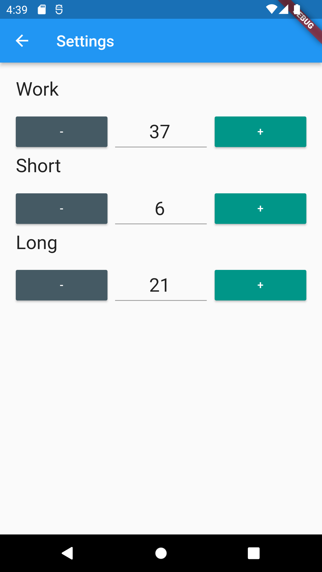 GitHub - gnulitskaya/work-timer: Flutter education app working Timer. Listening to a Stream of Data