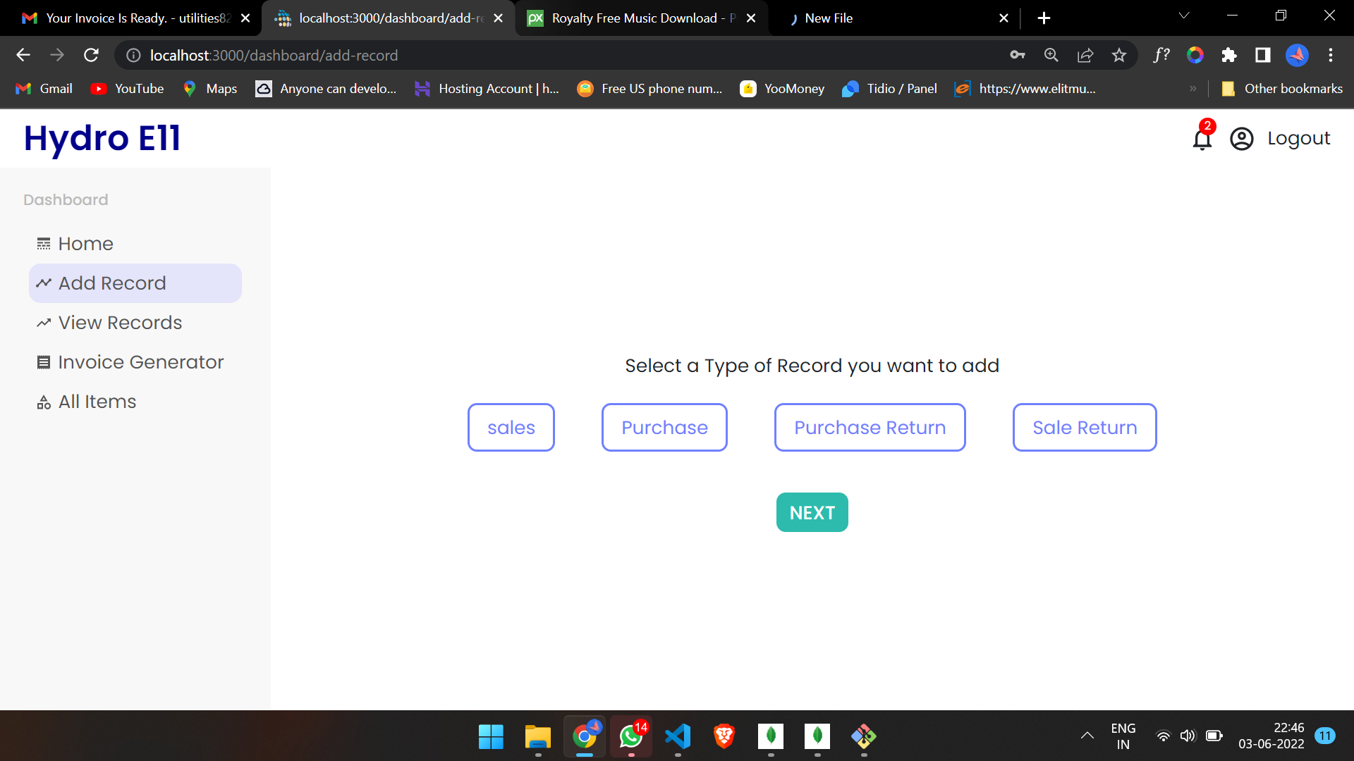 GitHub - niranjanba/invoice-generator: Invoice generator is an ...