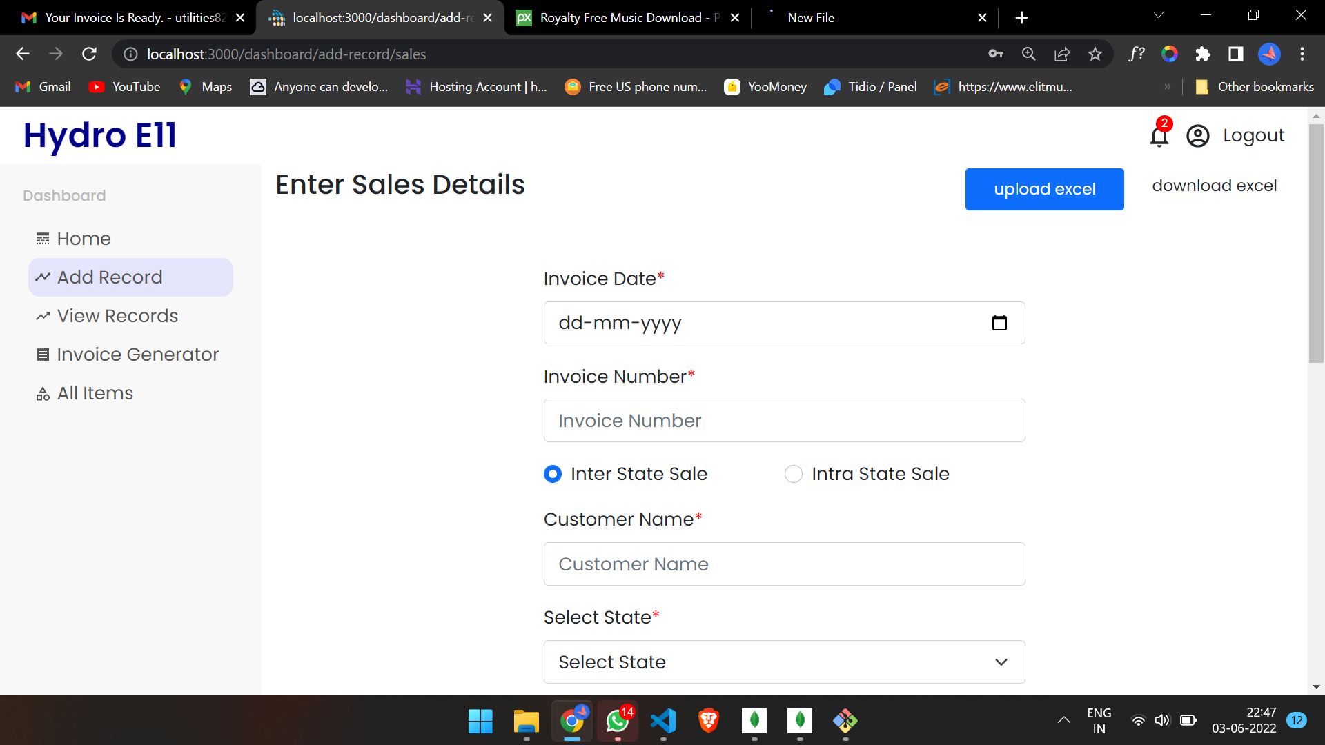 GitHub - niranjanba/invoice-generator: Invoice generator is an ...