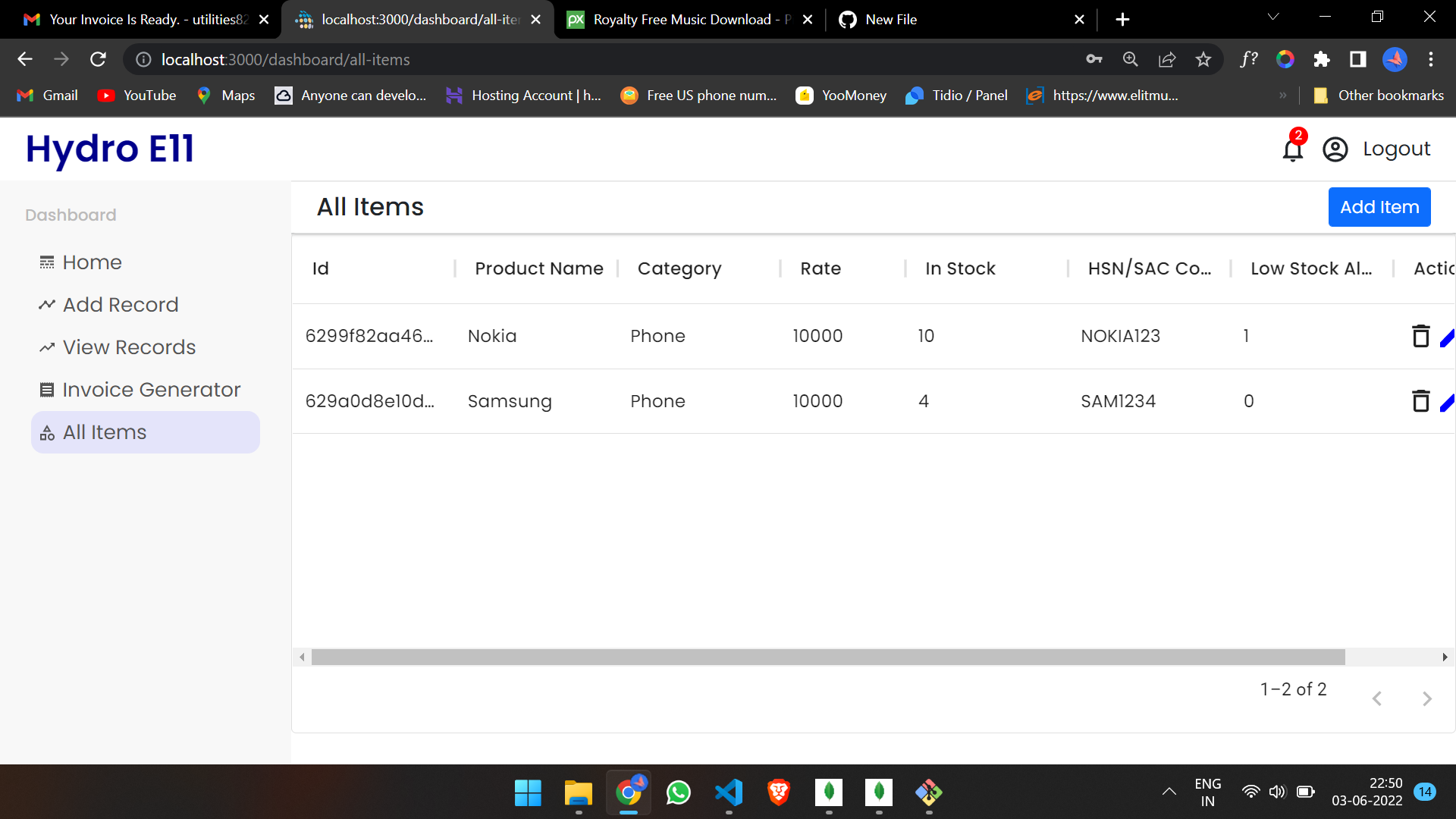 GitHub - niranjanba/invoice-generator: Invoice generator is an ...