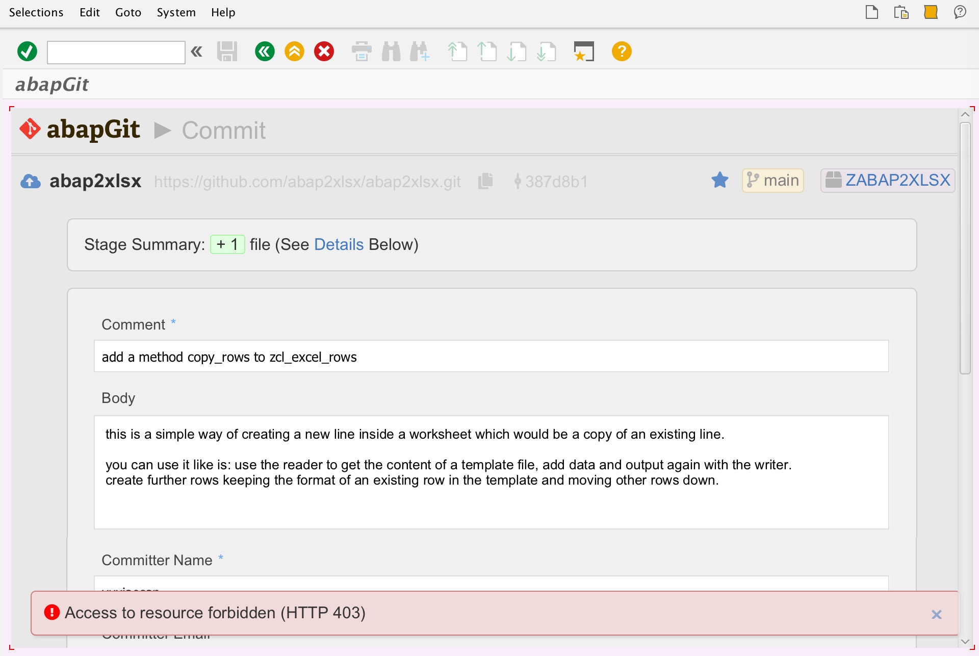 add a method copy_rows to zcl_excel_rows · Issue #1026 · abap2xlsx/abap2xlsx · GitHub
