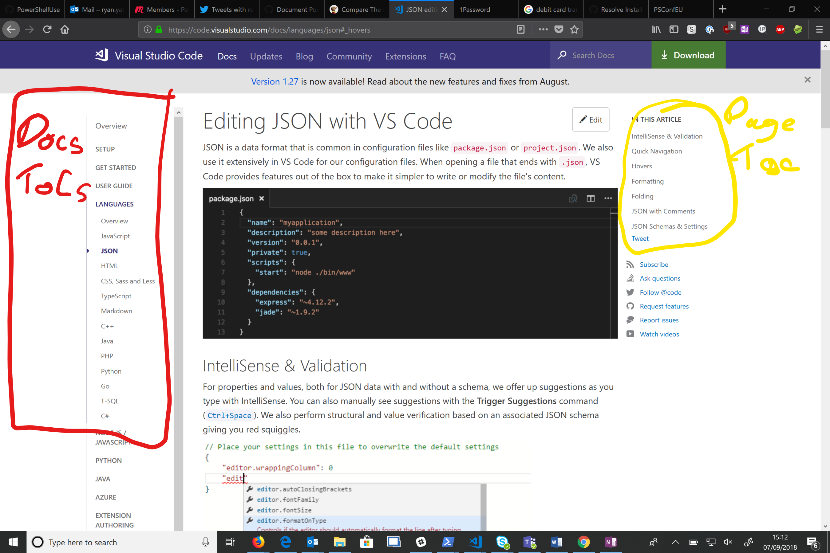 Document Powershell Language Development · Issue 1823 · Microsoftvscode Docs · Github