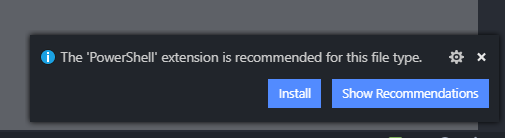 When Running The Preview Extension I Get A Recommendation For The Non Preview Version · Issue