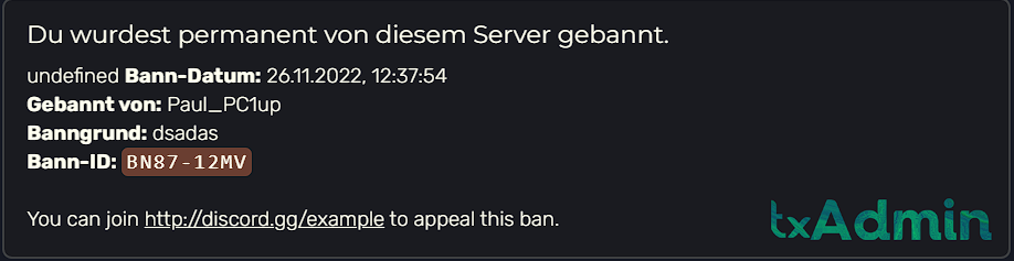 Bug Undefined In Perma Ban Reject Message · Issue 714 · Tabarra