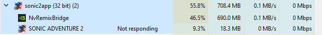 Sonic Adventure 2 (Steam) Crashing · Issue #112 · NVIDIAGameWorks/rtx-remix · GitHub