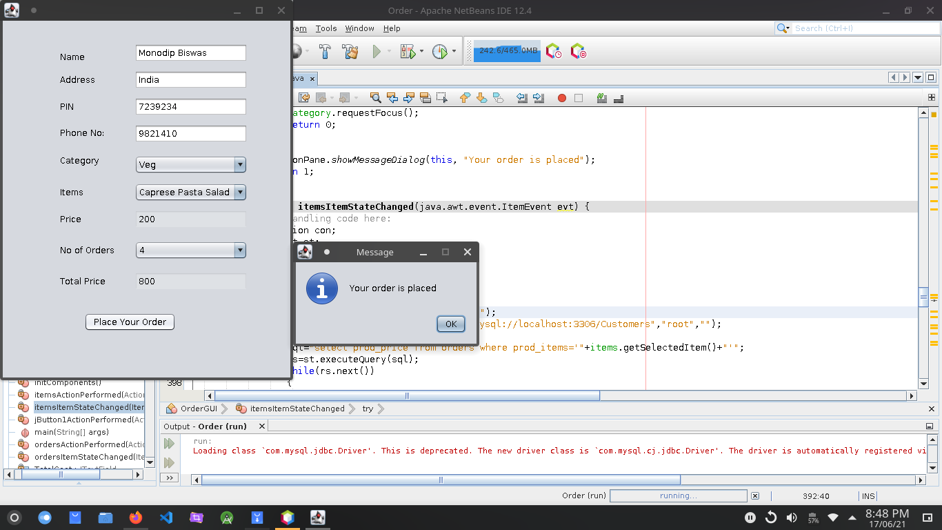 GitHub - Winnie-Schrader/Simple-Food-Odering-Application: This is a ...