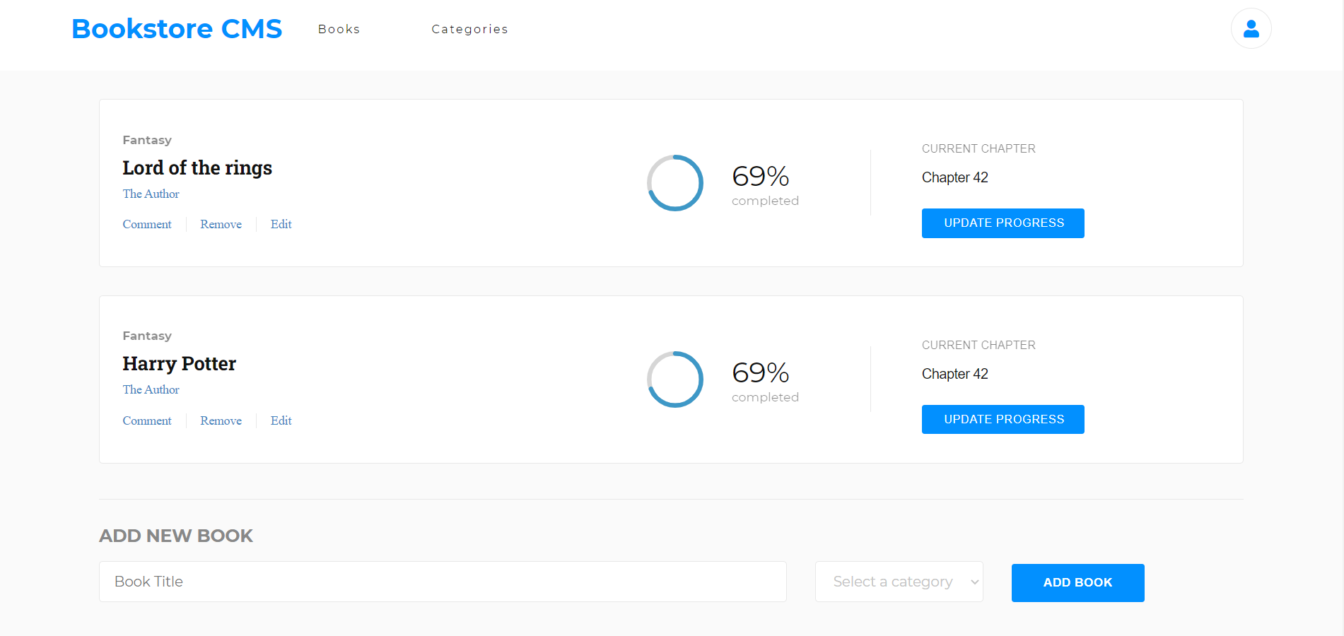 GitHub - adamteddychang/bookstore