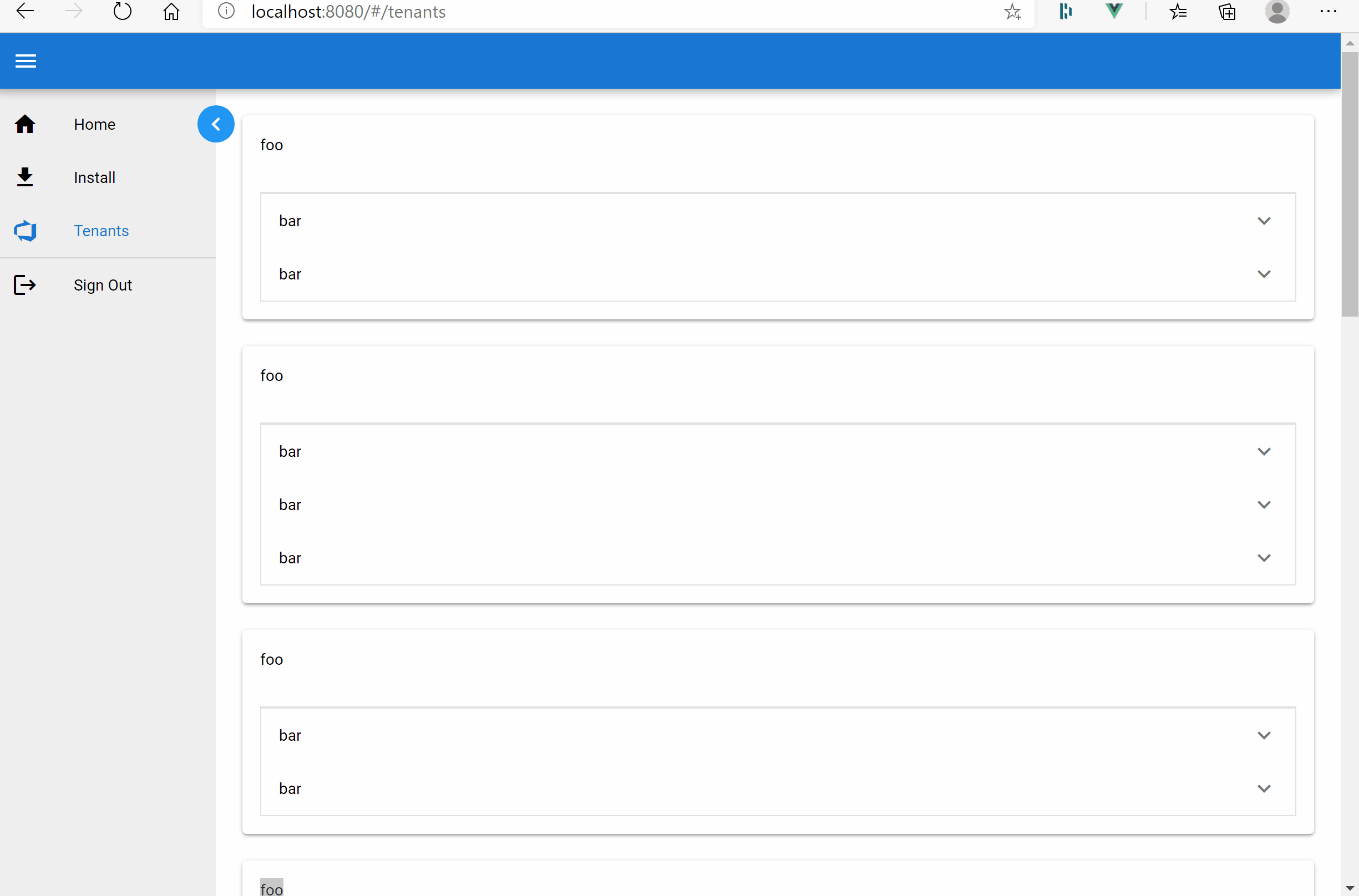 Navigation Drawer Scollbar Flickering · Issue #7822 · quasarframework/quasar · GitHub