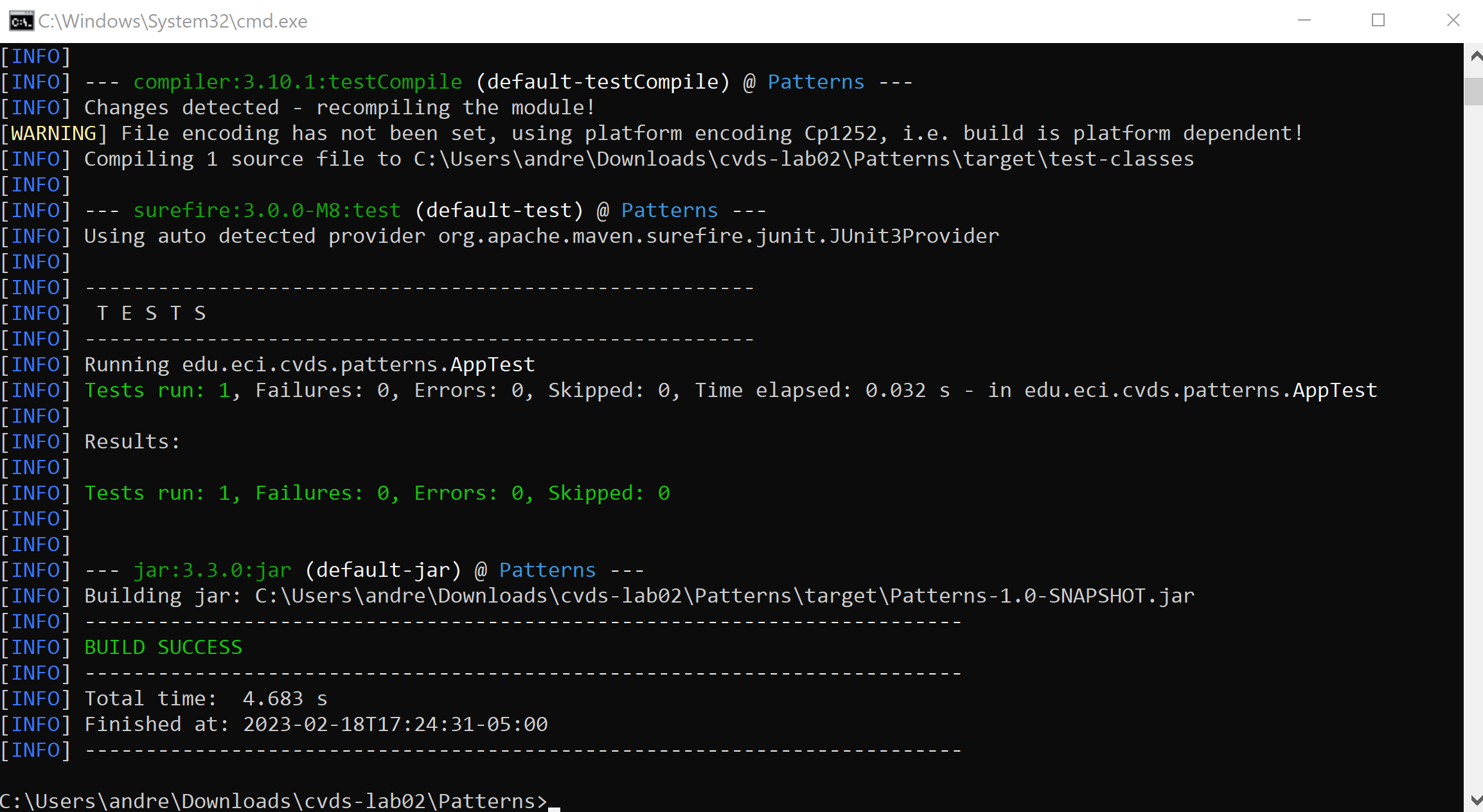 GitHub - AndresOnate/cvds-lab02