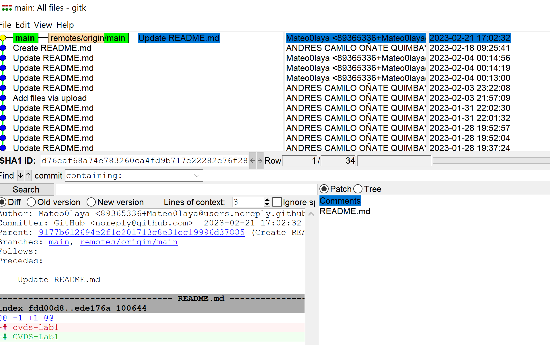 GitHub - Mateo0laya/cvds-lab1