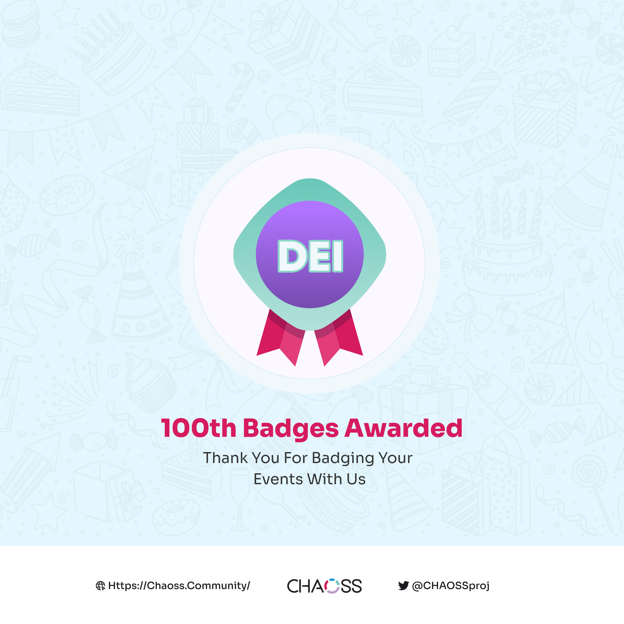 Graphic for 100th Badge Needed · Issue #52 · badging/badging · GitHub
