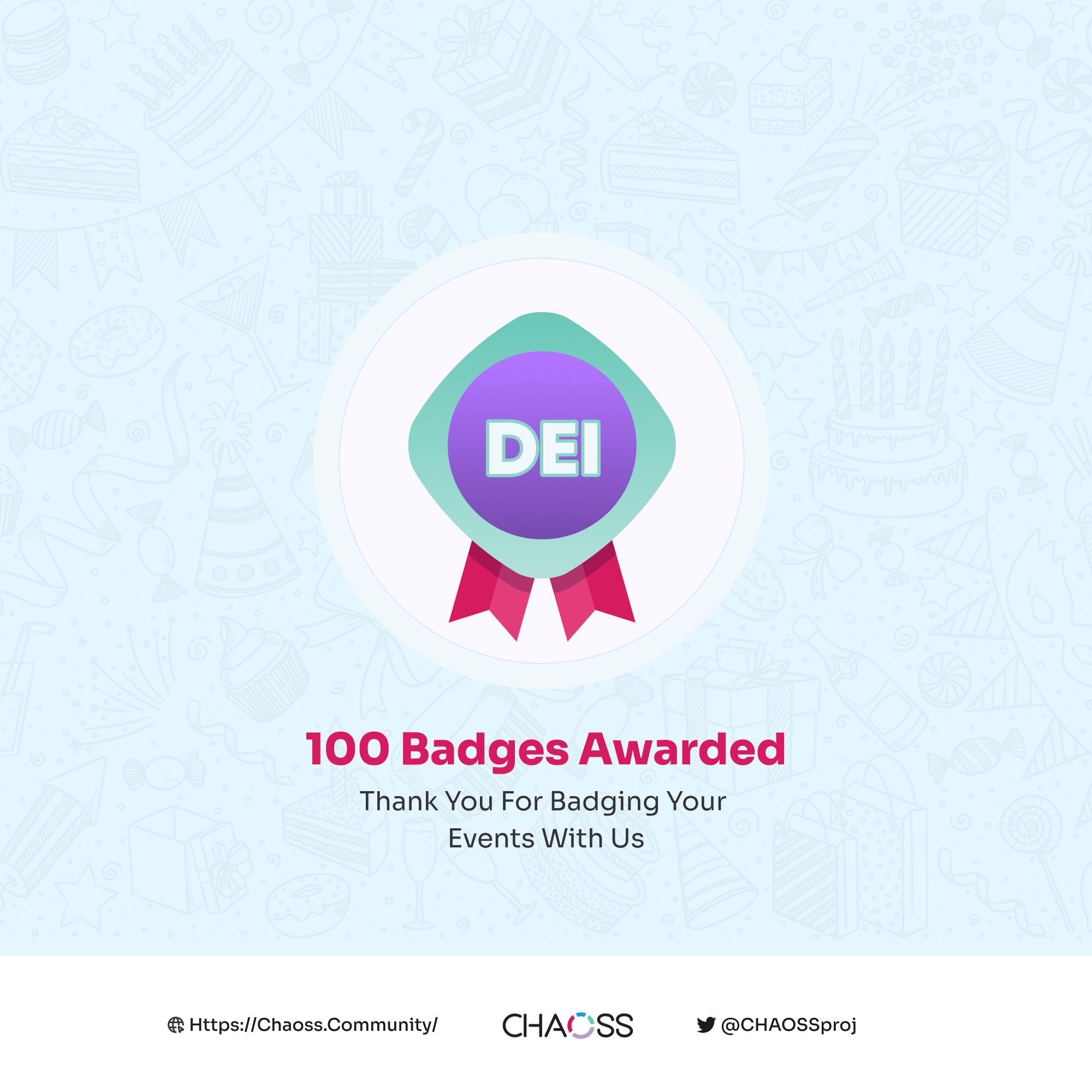 Graphic for 100th Badge Needed · Issue #52 · badging/badging · GitHub