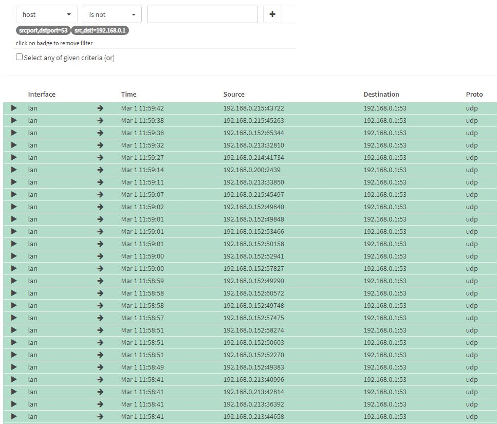 Firewall live view filters not filtering correctly subsequent to #4730 · Issue #4988 · opnsense ...