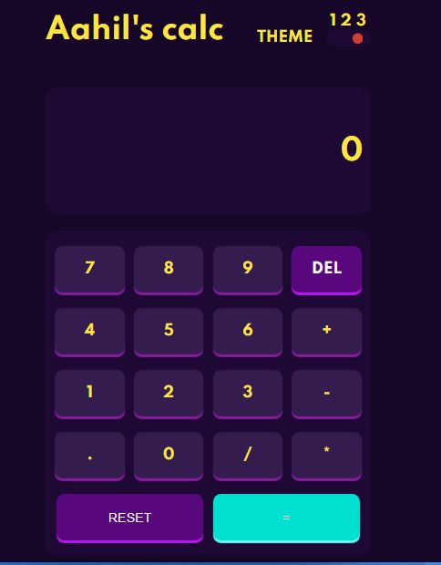 GitHub - Aahil13/calculator: A functional multi-themed calculator