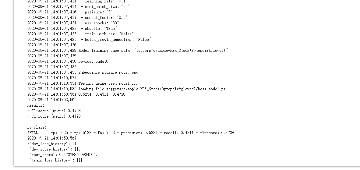 Why My Ner Model Refuse To Continue The Training When I Load From The Check Point · Issue 1873