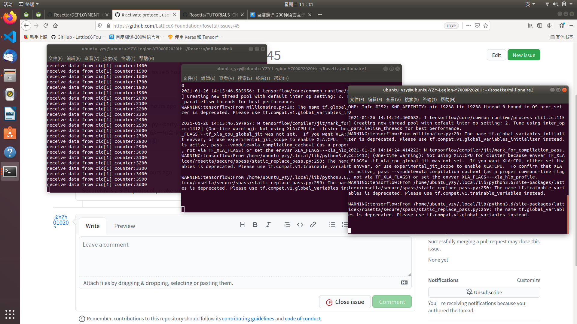 # activate protocol, use SecureNN. · Issue #45 · LatticeX-Foundation/Rosetta · GitHub