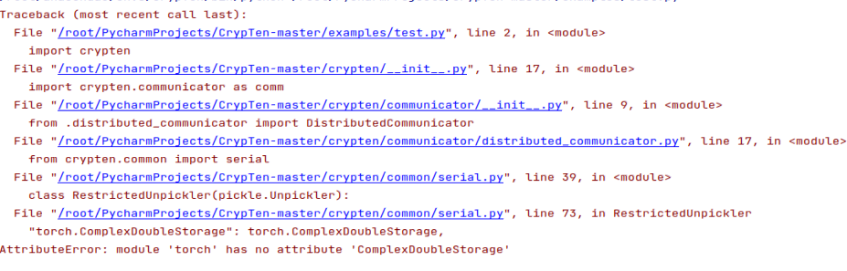 pip install crypten · Issue #292 · facebookresearch/CrypTen · GitHub