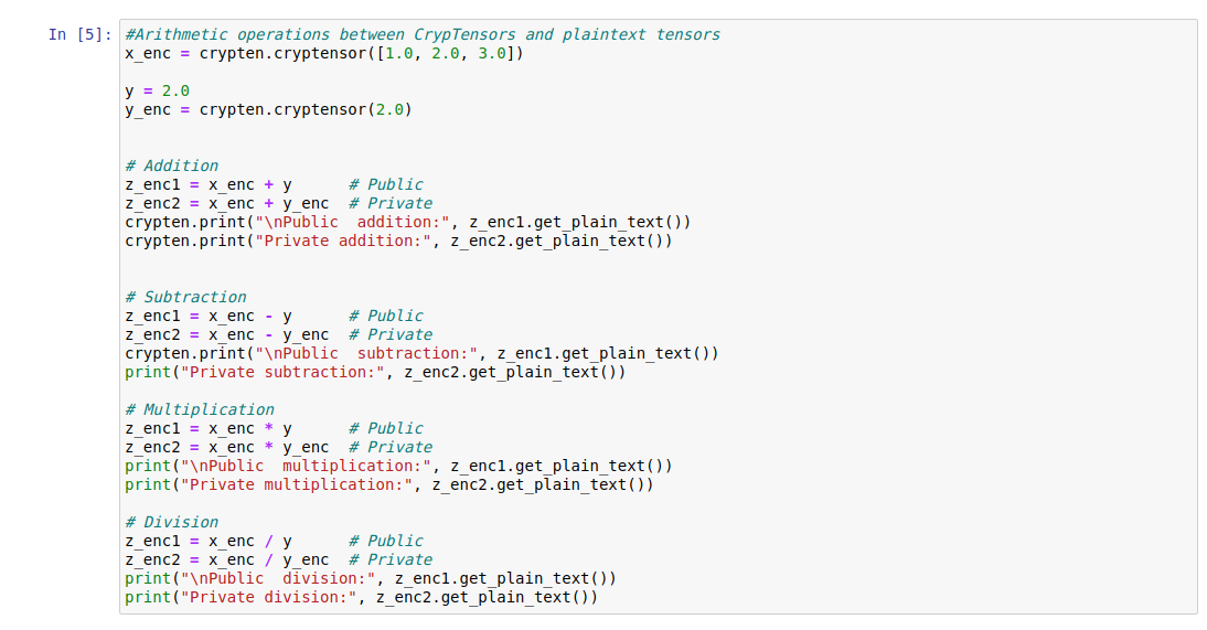 when I run Tutorial_1_Basics_of_CrypTen_Tensors:'float' object cannot ...