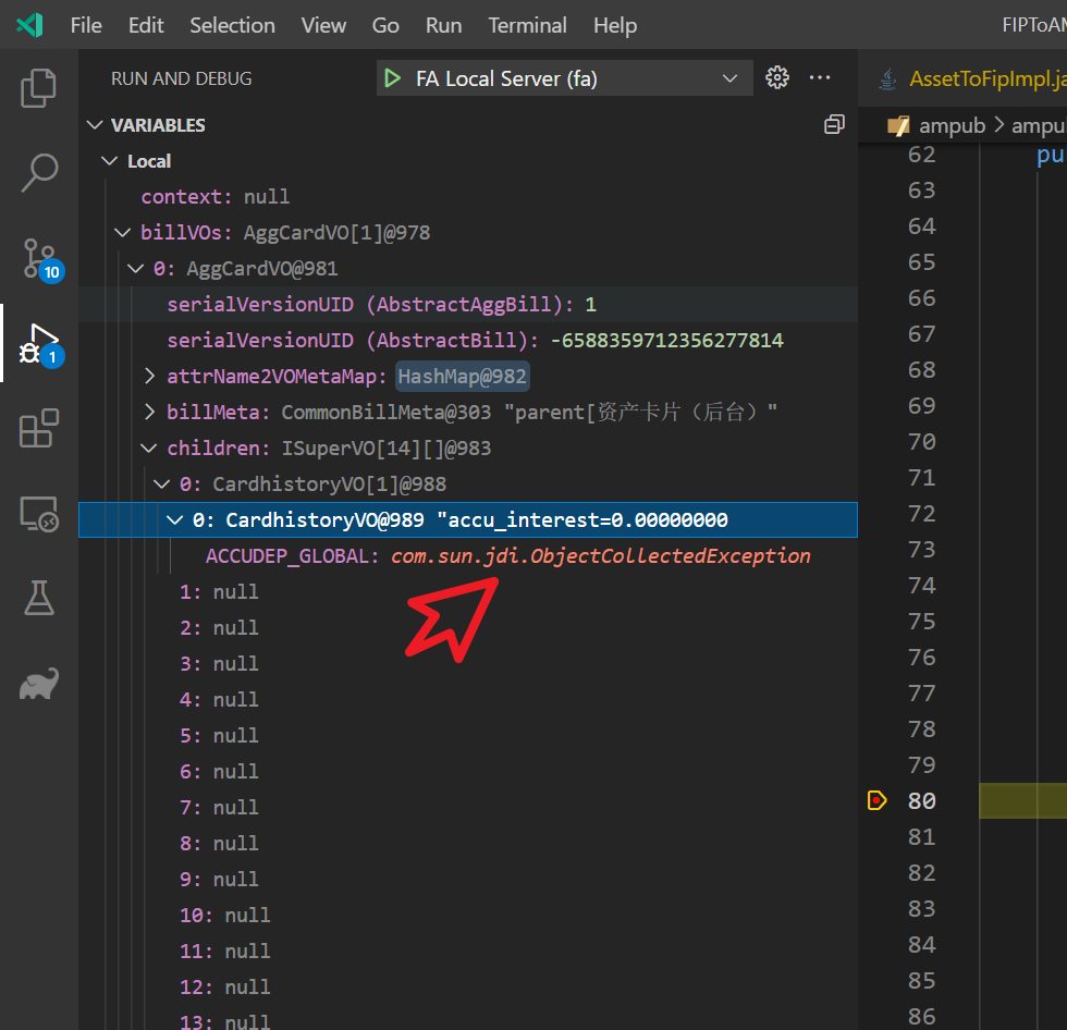 Debugging And Inspection Of Variables Causes Comsunjdi 