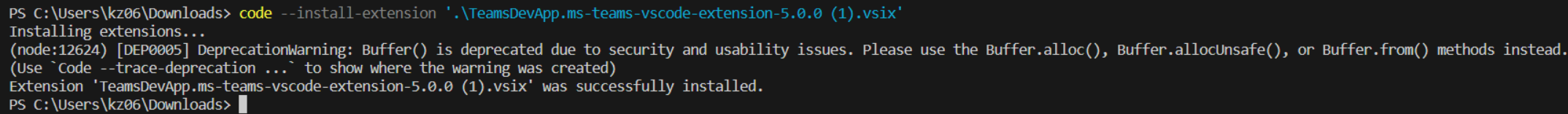 I can't install Teams Toolkit plugin into VScode · Issue #184019 · microsoft/vscode · GitHub