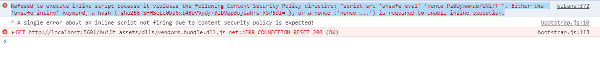 Kibana 732 Kibana Did Not Load Properly Check The Server Output For More Information · Issue