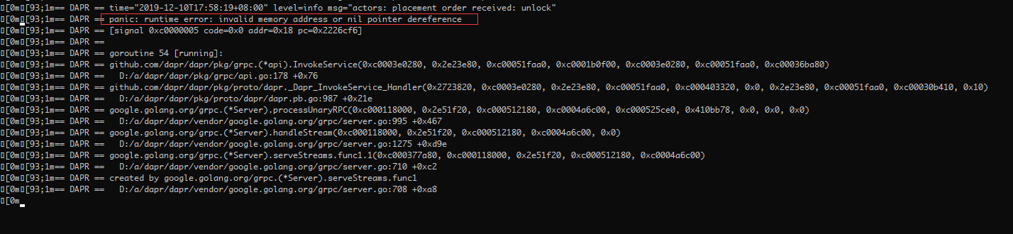 gRPC call got runtime error · Issue #888 · dapr/dapr · GitHub